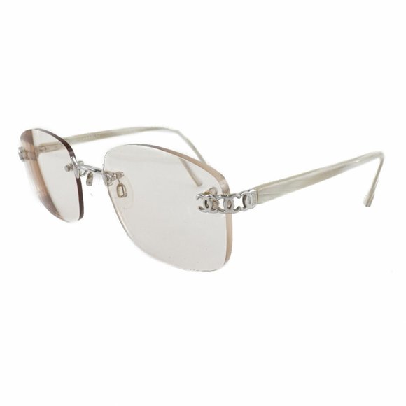CHANEL | Other | Chanel Triple Coco Glasses Frame Prescription Plastic ...